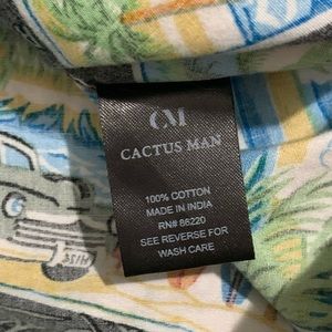 Cactus Man | Shirts | Cactus Man Ricky Singh Hawaiian Shirt 0 Cotton ...